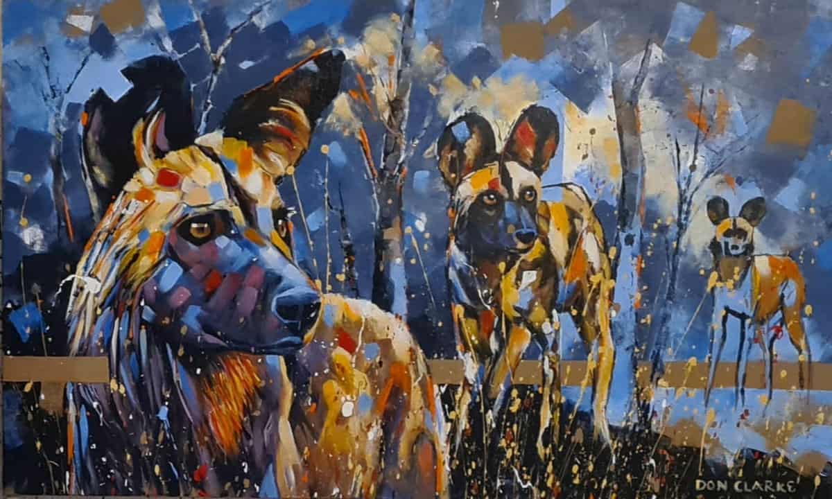 Don Clarke Art- abstract wildlife art - Home Don Clarke Art
