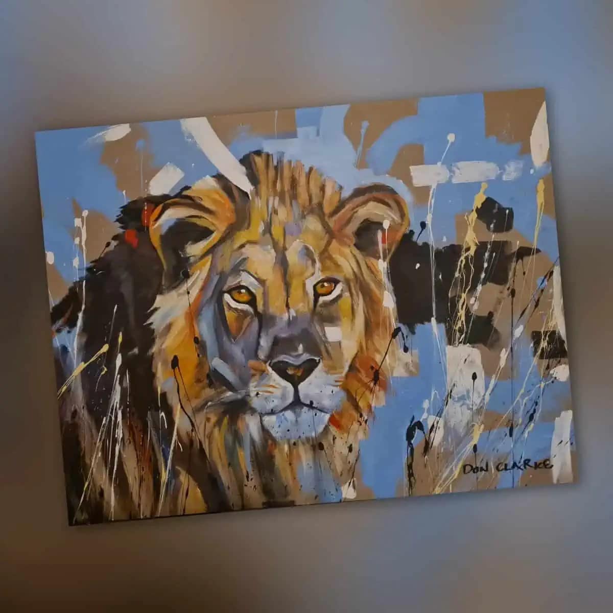 Wildlife and big 5 paintingsDon Clarke Art - Sold Paintings